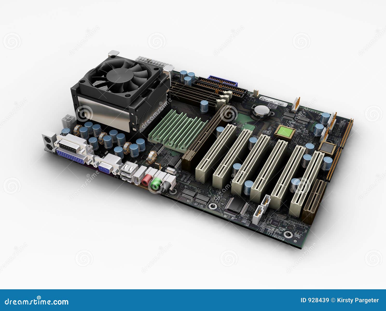 Motherboard Royalty-Free Stock Photography | CartoonDealer.com #928439