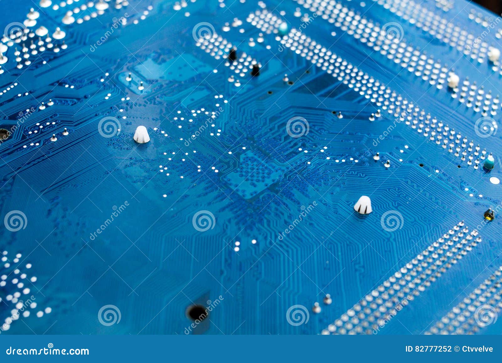 Motherboard backside stock photo. Image of circuit, macro - 82777252