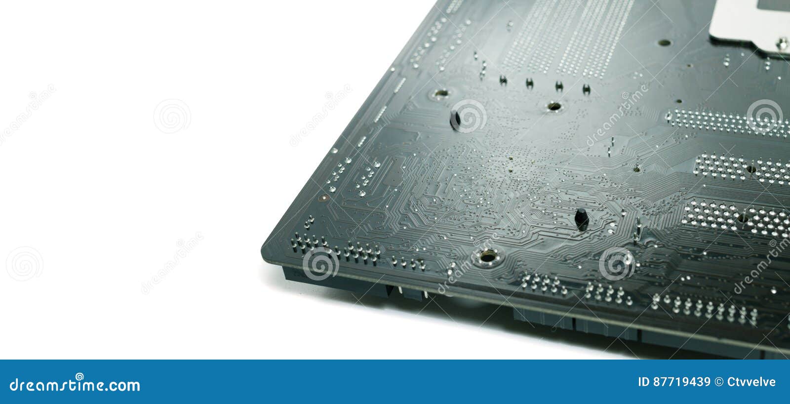 Motherboard backside stock image. Image of micro, mother - 87719439