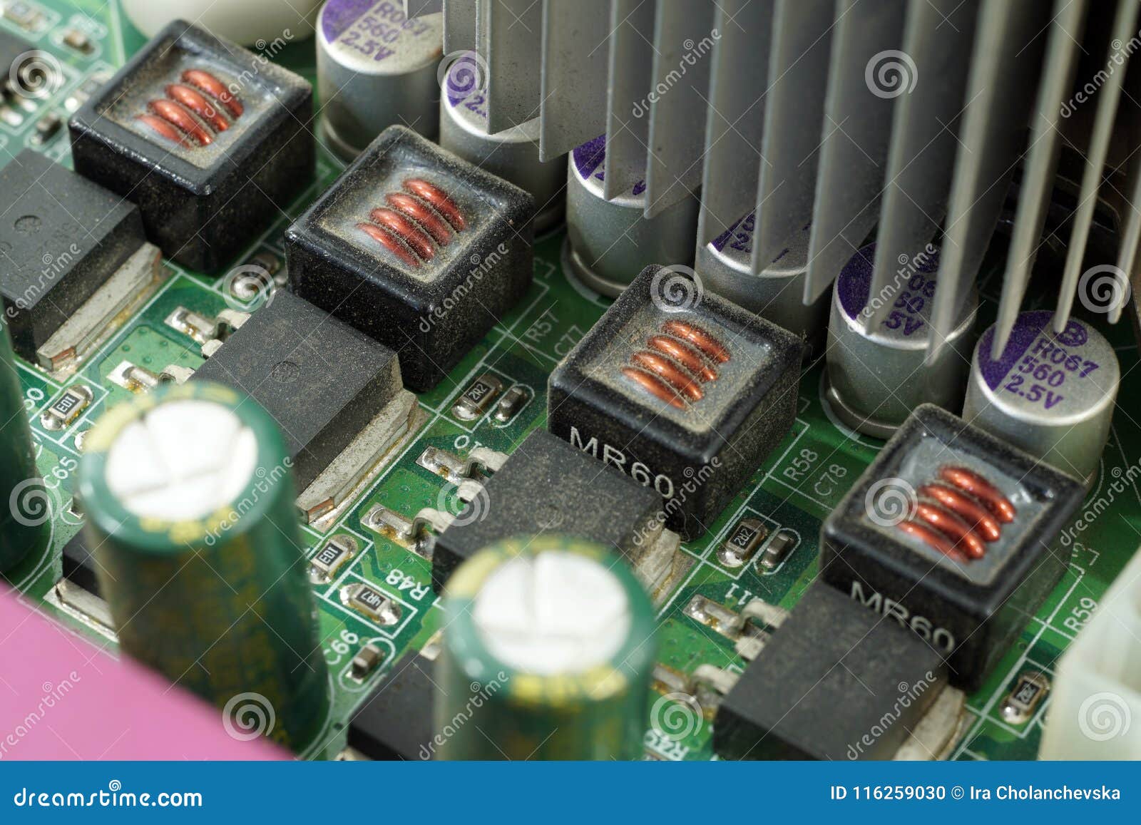 Motherboard close up stock photo. Image of data, electrical - 116259030