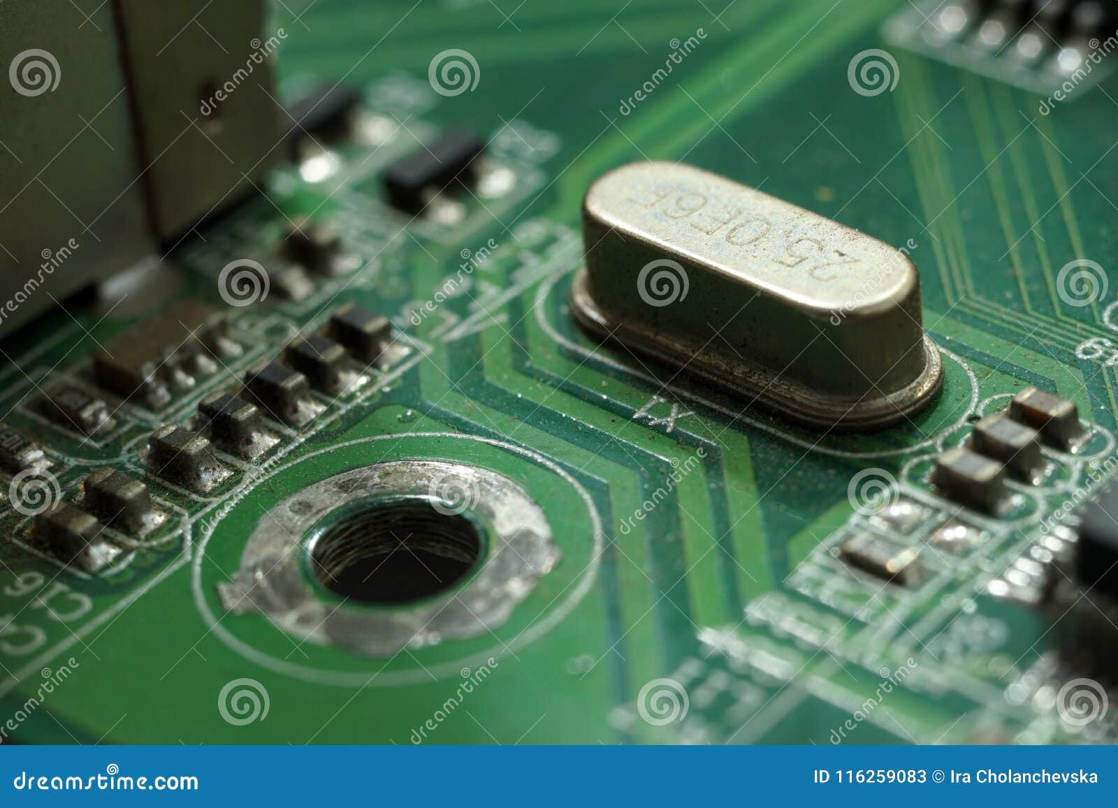 Motherboard close up stock image. Image of board, data - 116259083