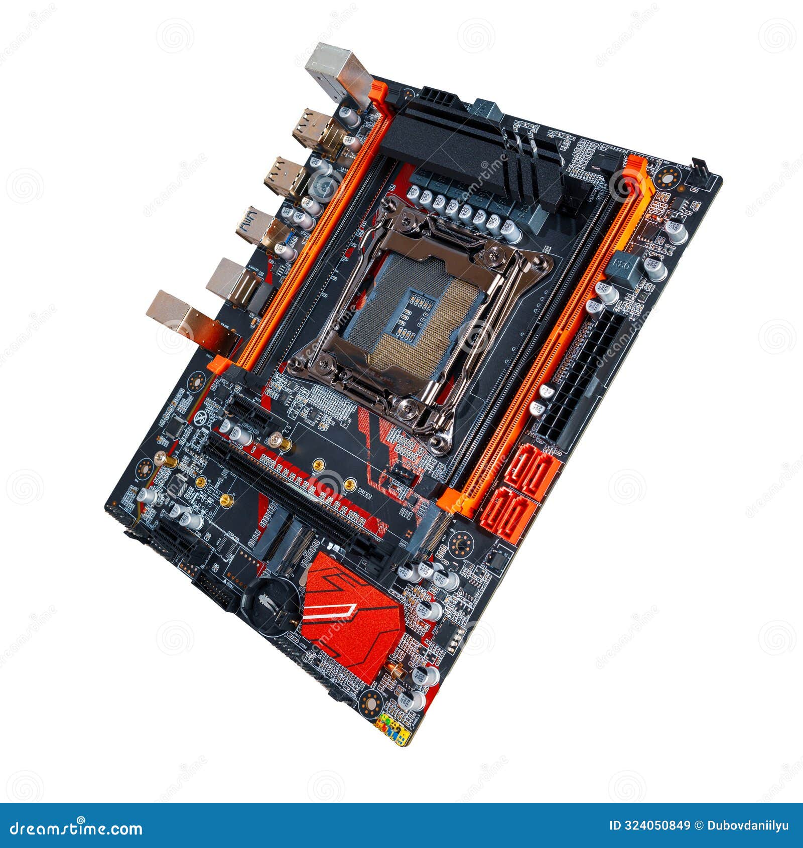 Motherboard for Computer Assembly Modern Technological Equipment ...