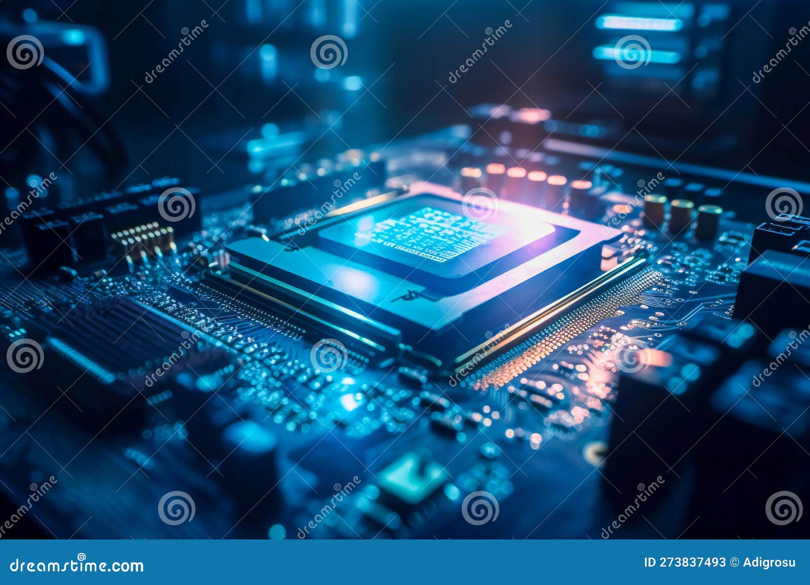 Generic Information Technology Illustration. AI Generated ...