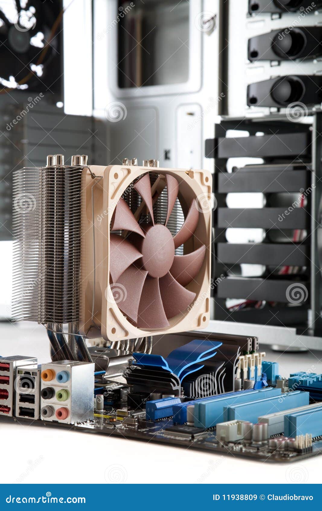 Building And Assembling Construction Wind Turbines Farm By A Crane ...