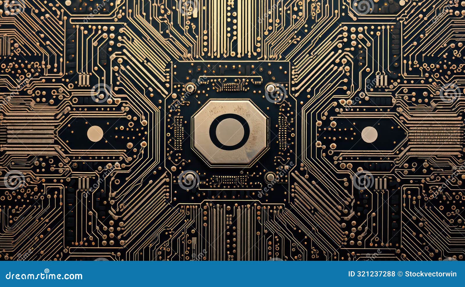 Motherboard Patterns in Technology Stock Photo - Image of novation ...