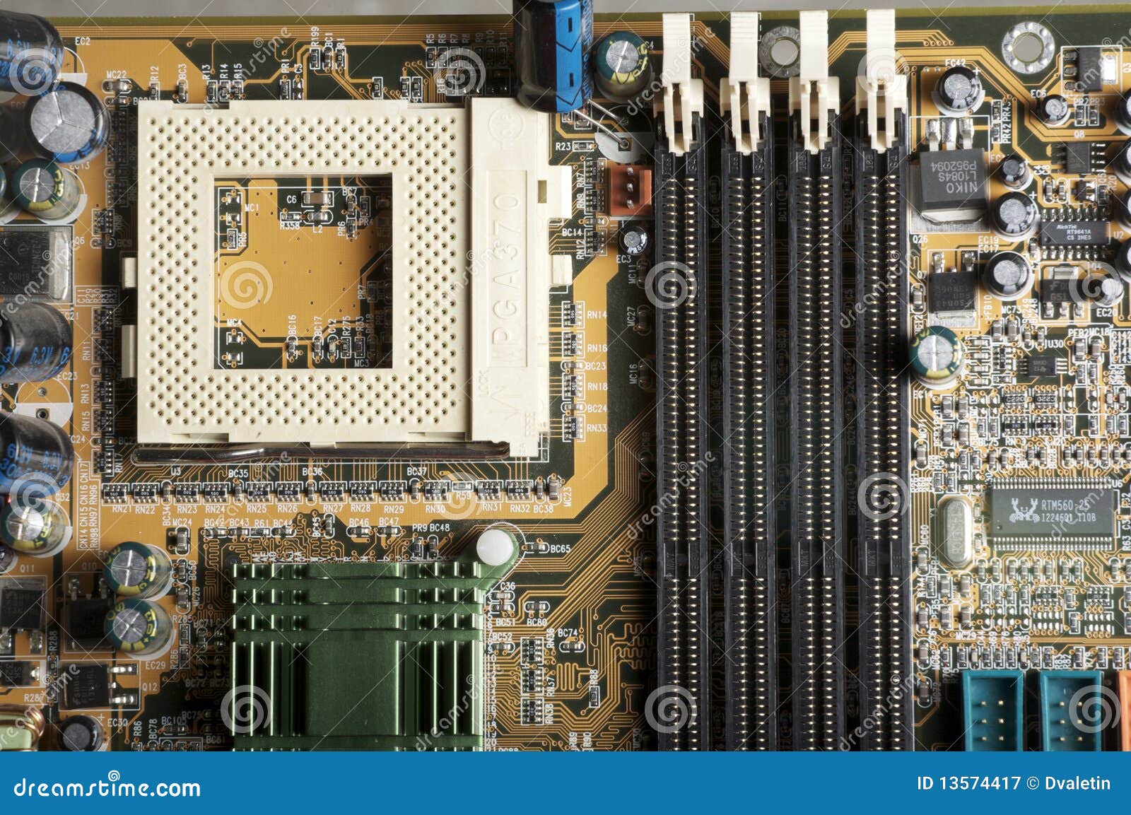 Motherboard PCB View To Memory and CPU Plugs Stock Image - Image of ... Motherboard PCB View To Memory and CPU Plugs Stock Image - Image of ...