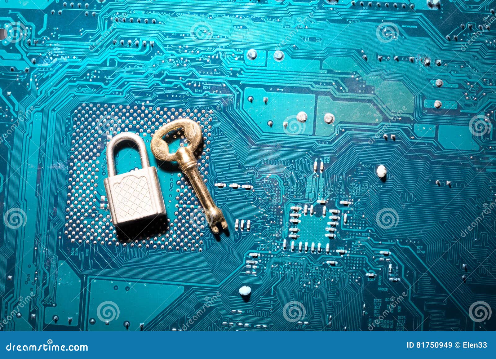Motherboard stock image. Image of encryption, firewall - 81750949
