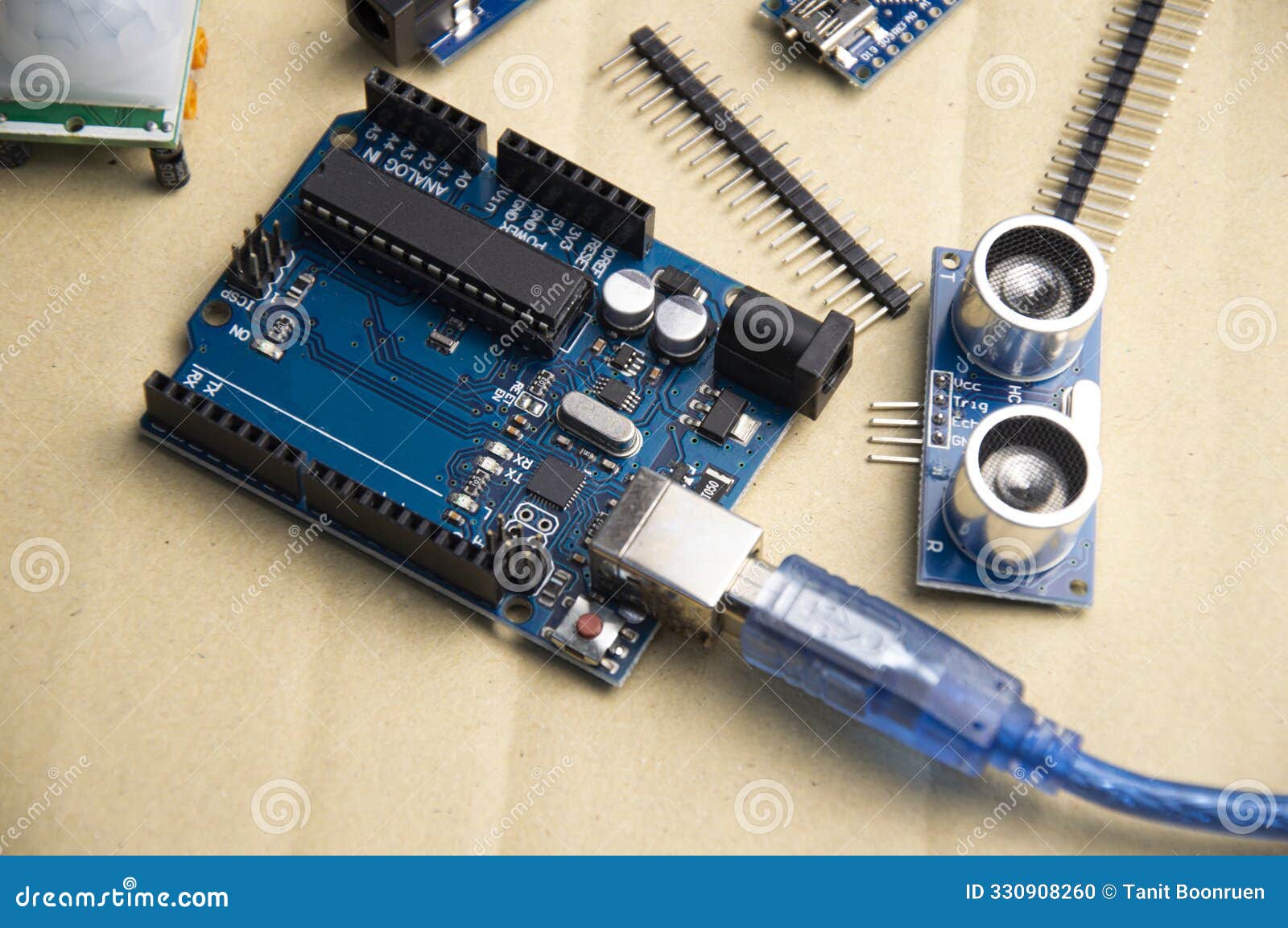 Motherboard Top View for Using the Command Program Writing a Set of ...