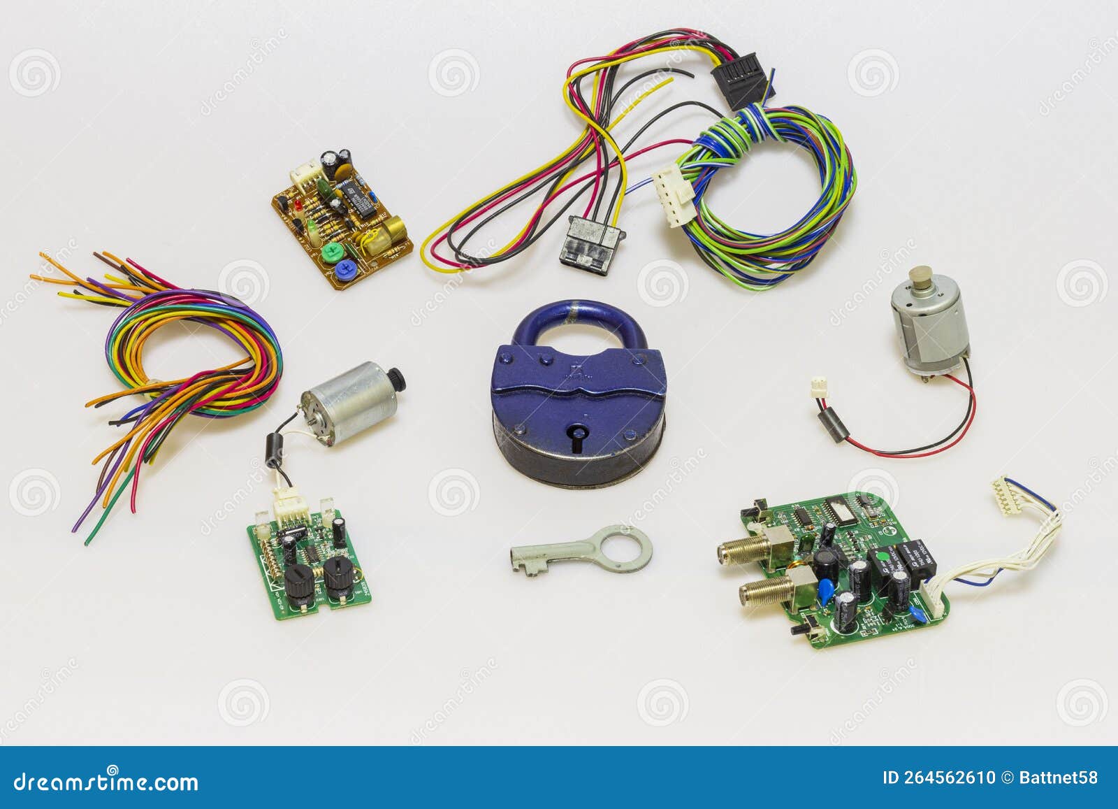 Computer Spare Parts, Printed Circuit Boards, Nodes and Connecting ...