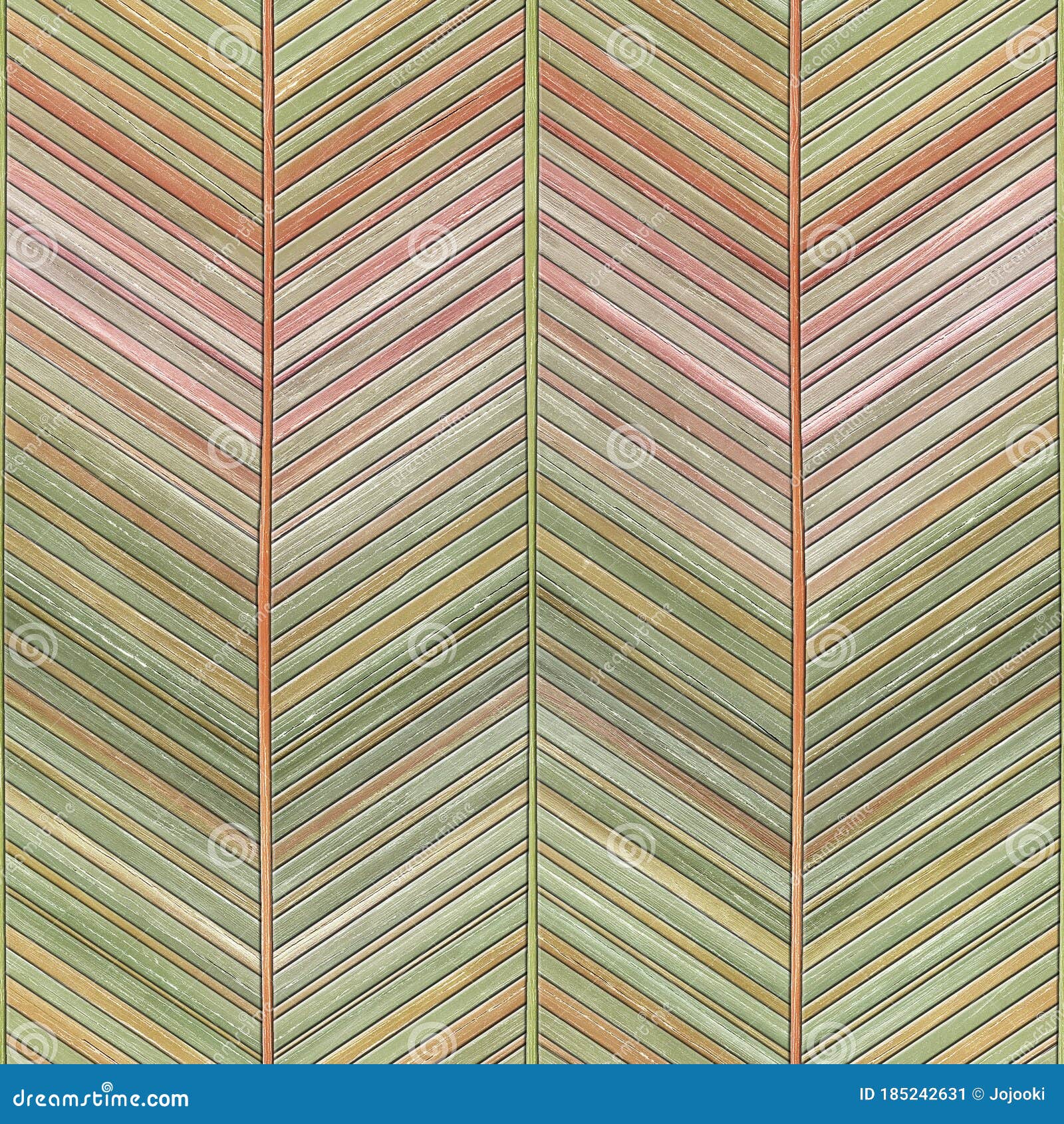Carved Chevron Pattern on Wood Background Seamless Texture, 3d ...