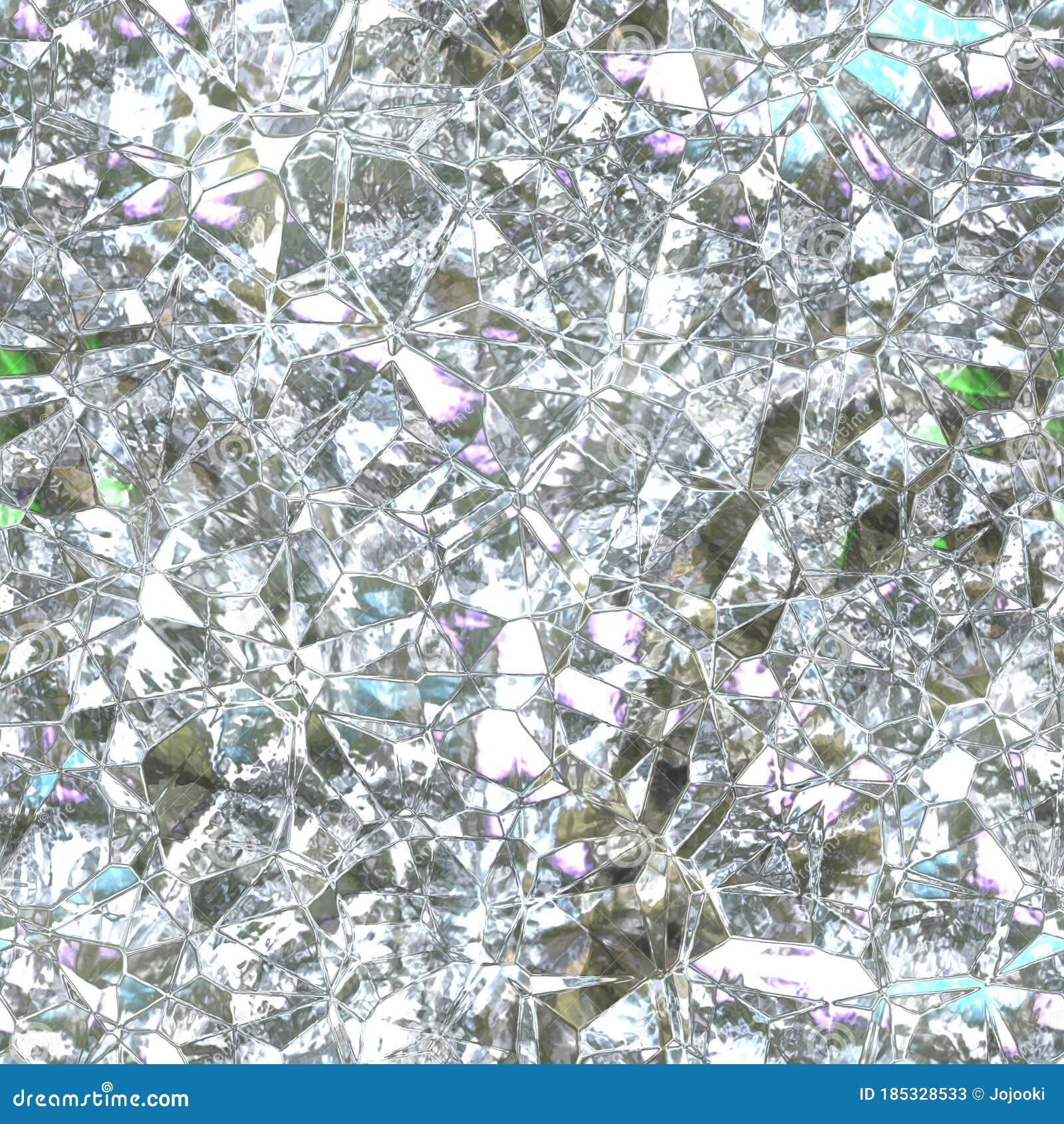 Diamond Seamless Texture , Gemstones, 3D Illustration Stock ...