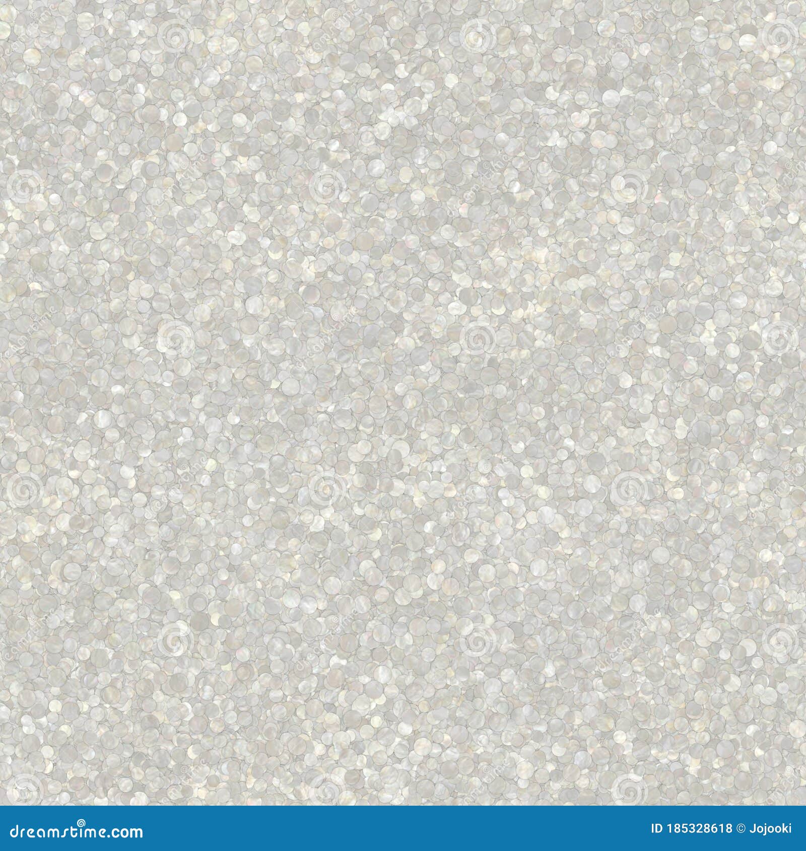 Glitter and Pearl Seamless Texture, 3d Illustration Stock Illustration ...