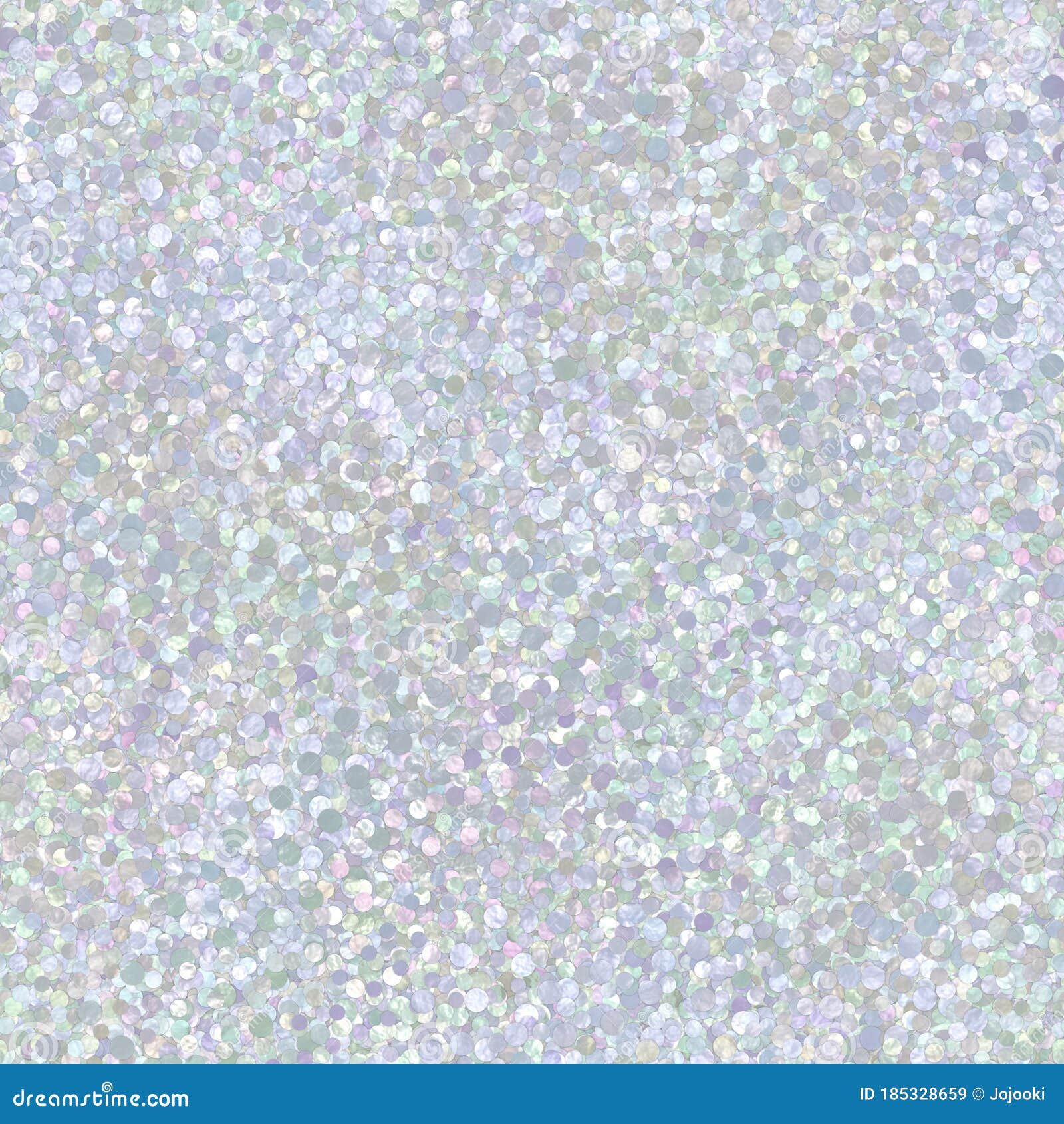 Glitter and Pearl Seamless Texture, 3d Illustration Stock Illustration ...