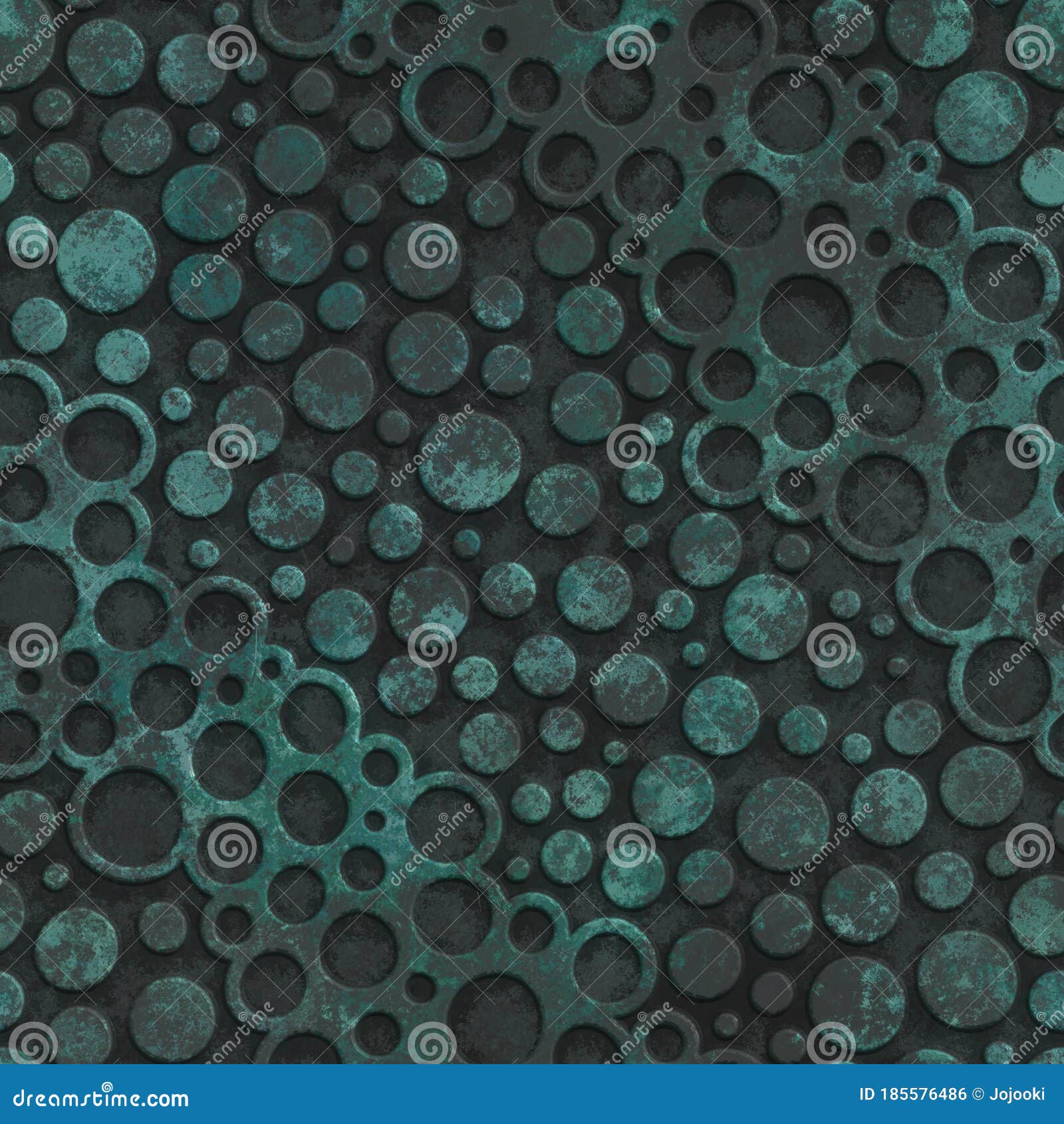 Copper Seamless Texture with Geometric Pattern on a Oxide Metallic ...