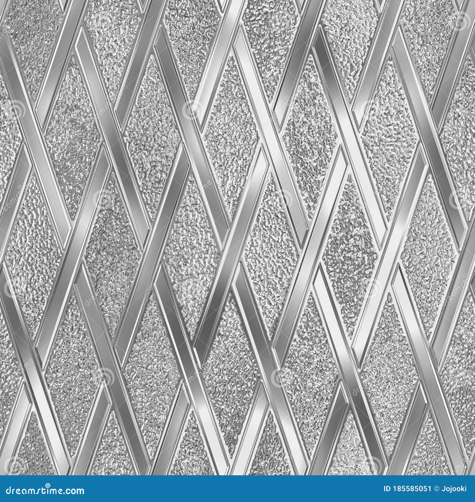 Glass Seamless Texture with Pattern for Window, 3d Illustration Stock ...