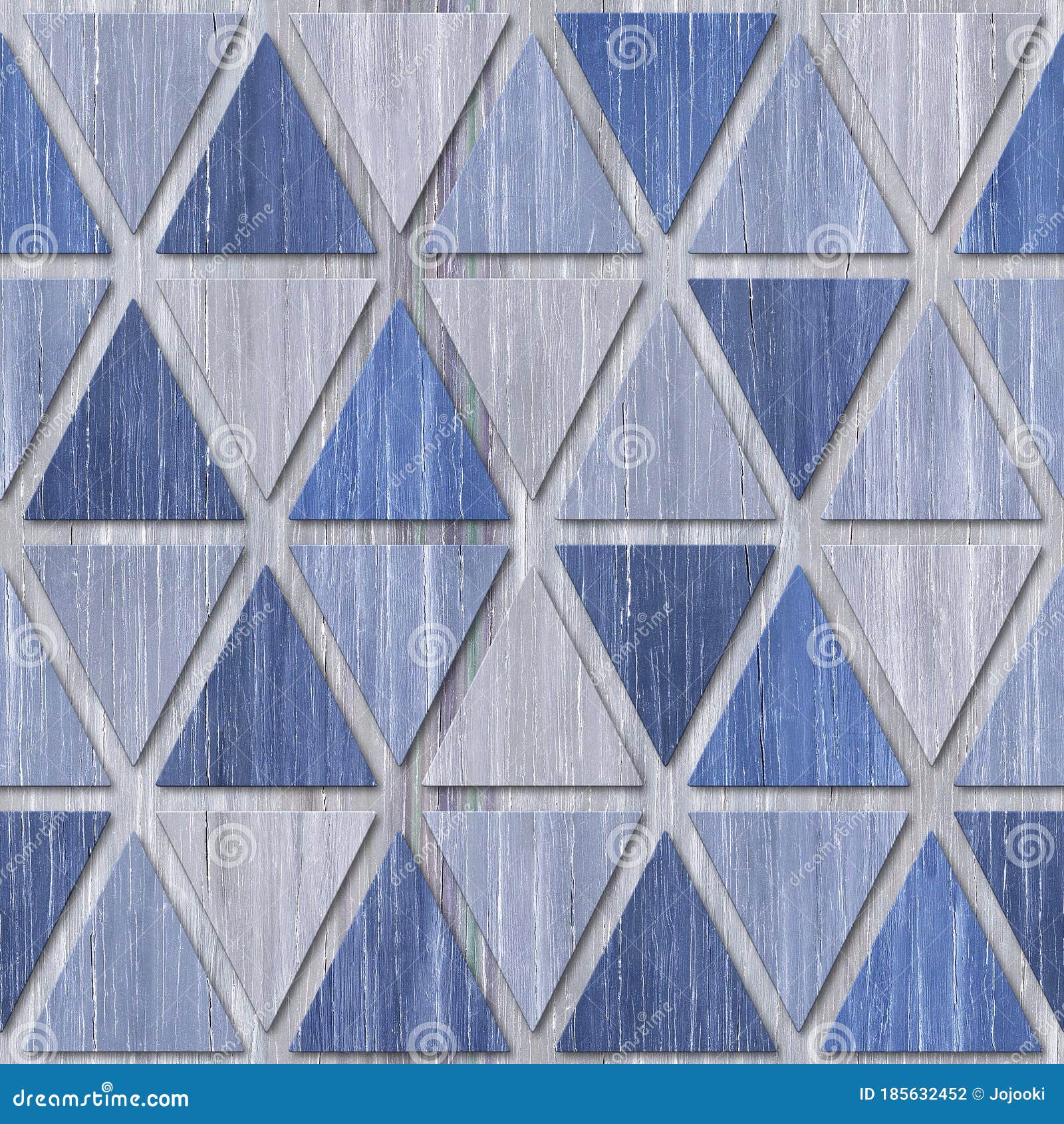 Wood Seamless Texture with Triangle Pattern, 3d Illustration Stock ...