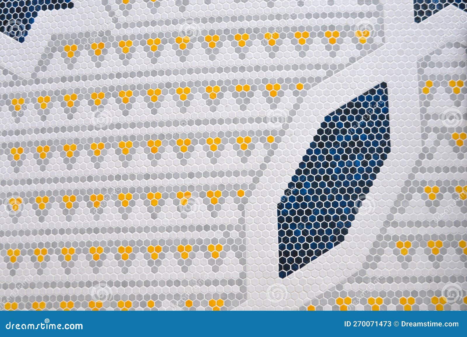 The Motifs and Colors on the Walls Look Beautiful Stock Image - Image ...