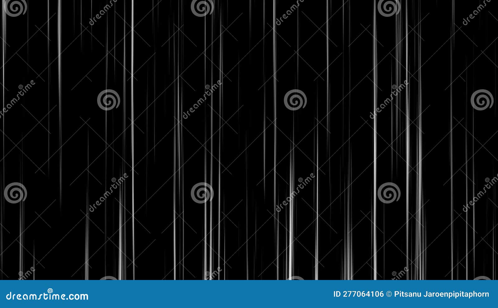 Motion Anime Speed Line White Color Anime on Black Background for Comic ...