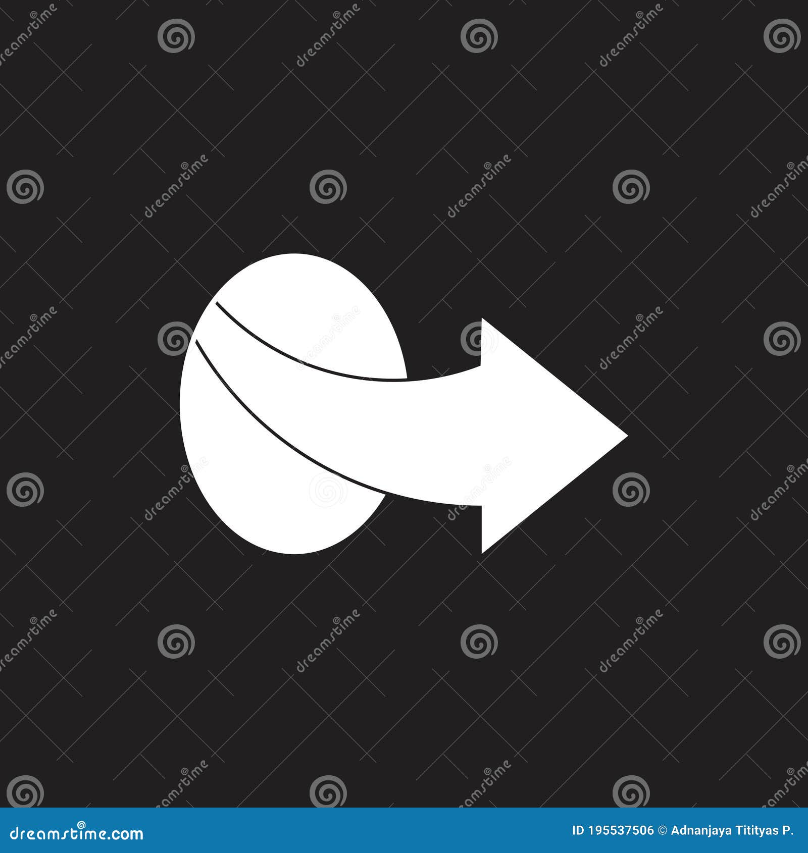 Motion Arrow Dimension Design Vector Stock Vector - Illustration of ...