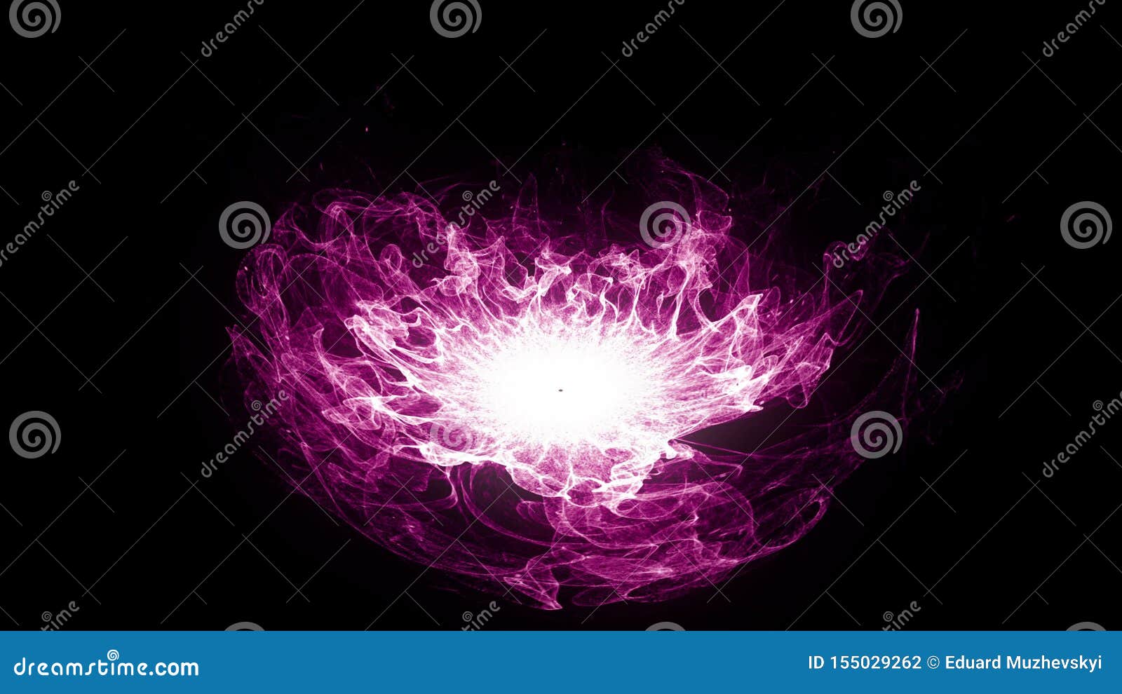 Motion Background with Sparks Explosion and Magic Dust Trail in Circle ...