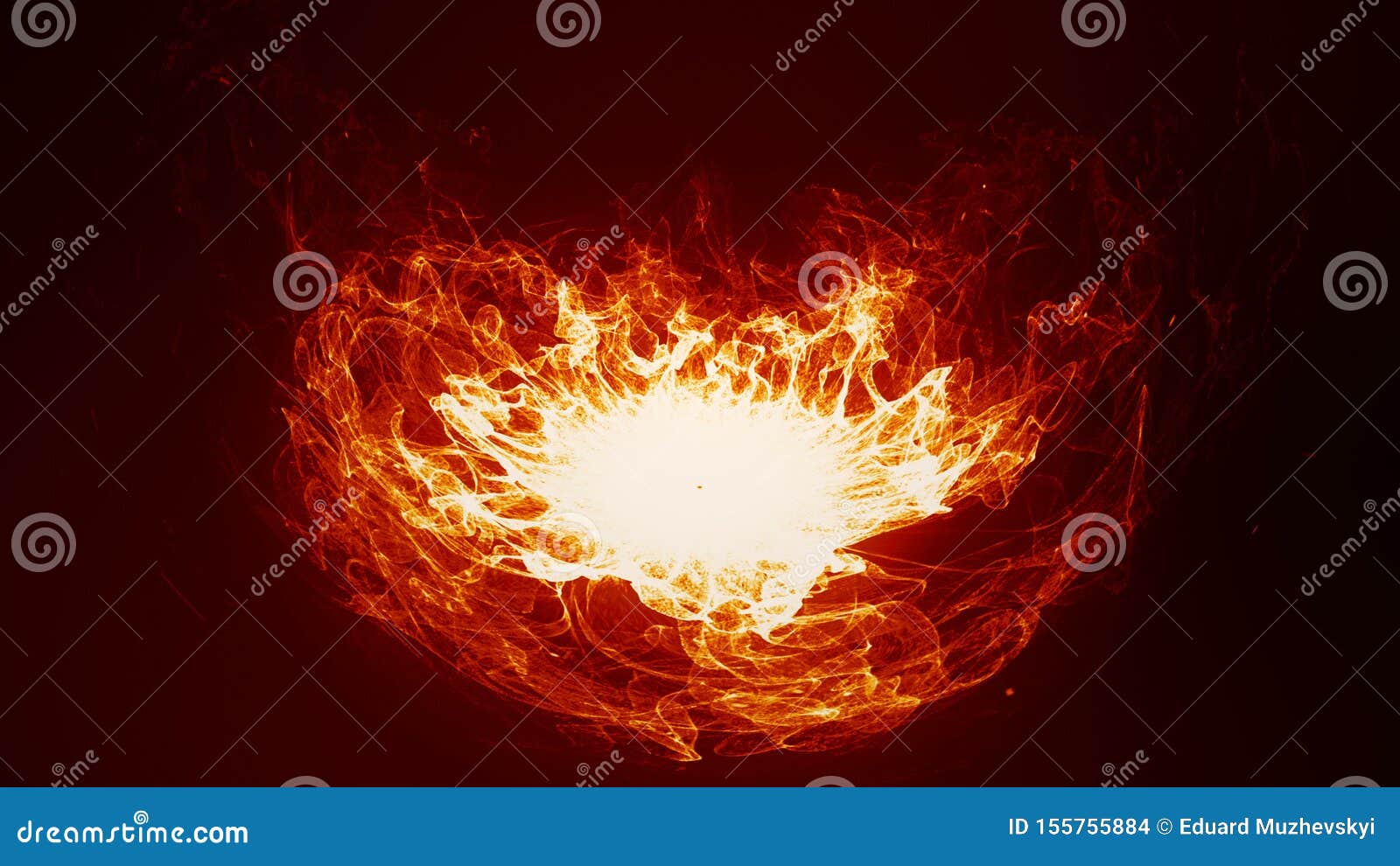 Motion Background with Sparks Explosion and Magic Dust Trail in Circle ...
