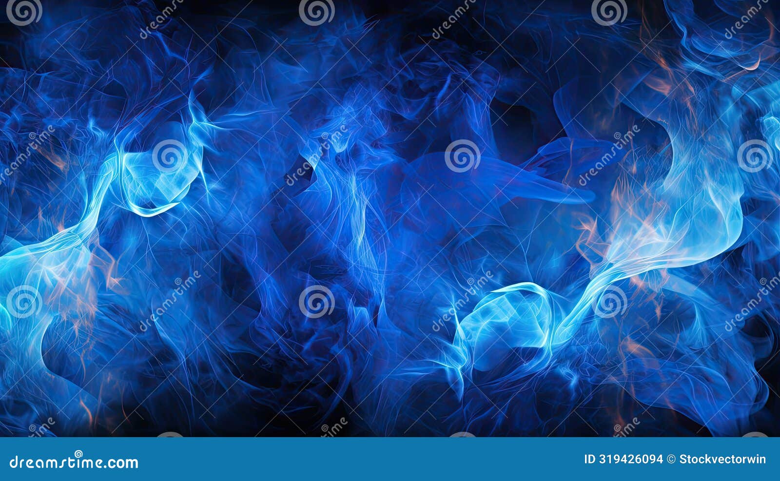 Motion Blue Flame Background Stock Illustration - Illustration of ...
