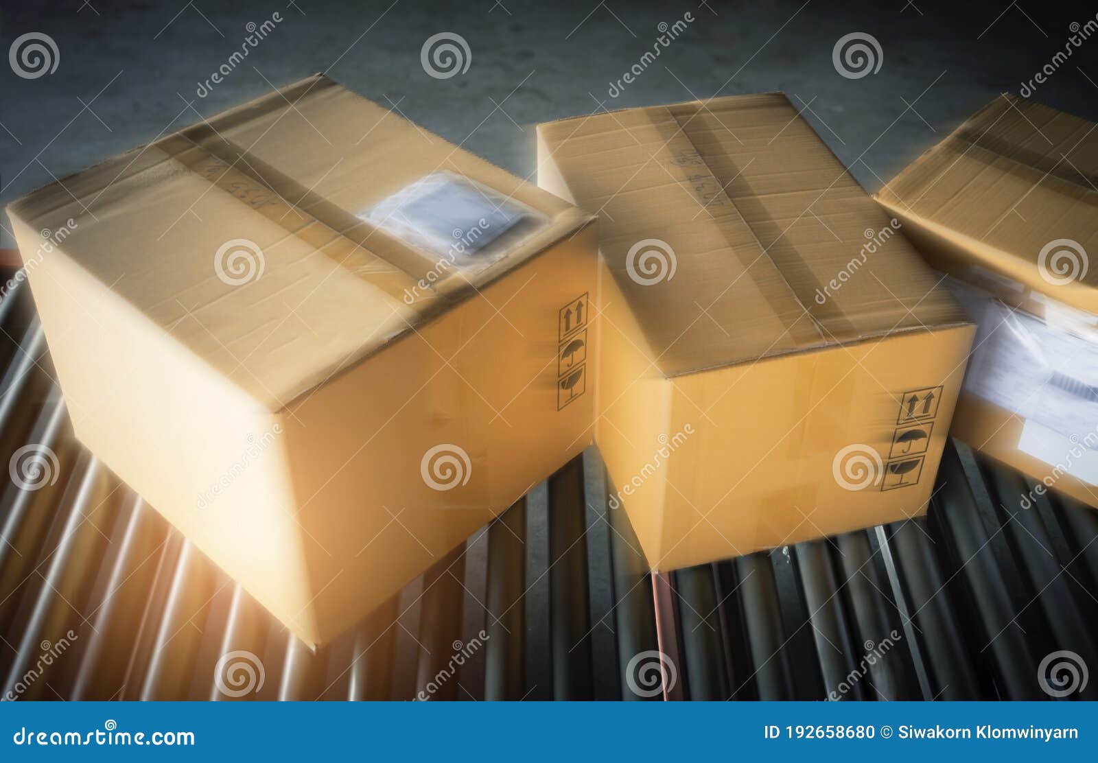 Warehouse Employees Sorting Boxes Stock Photos - Free & Royalty-Free ...