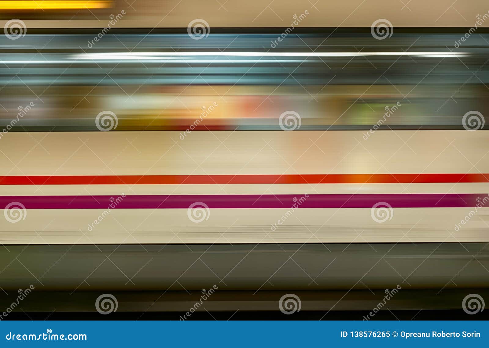 Motion Blur of High Speed Train Stock Image - Image of modern, fast ...