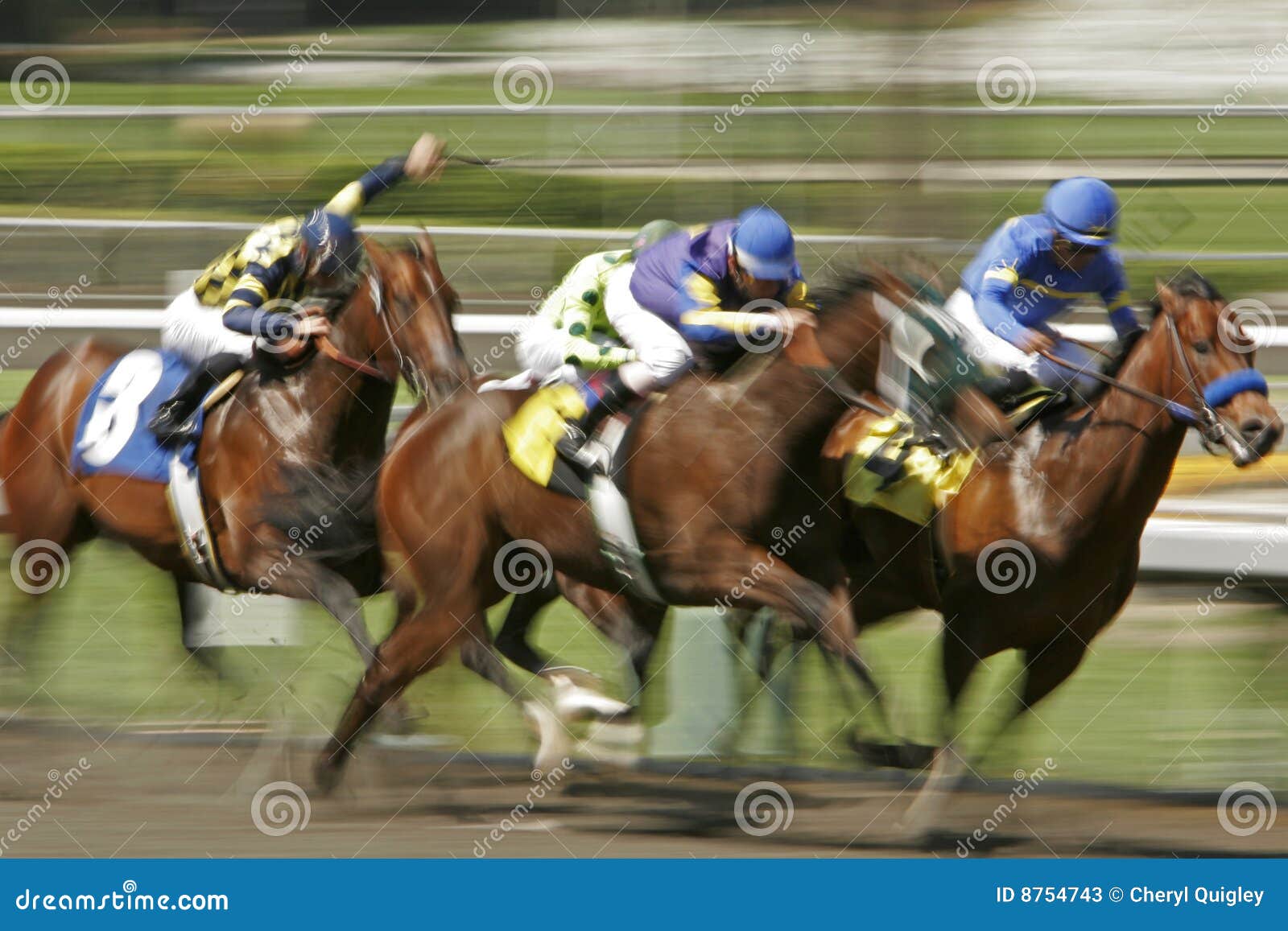 Motion Blur Horse Race stock image. Image of blur, action - 8754743