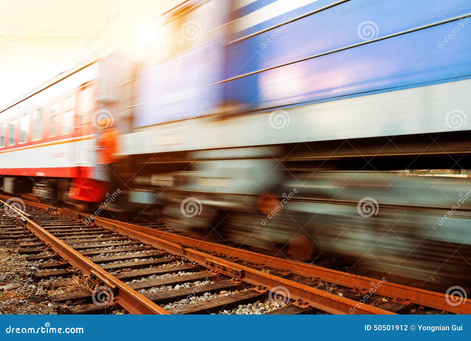 Motion Blur train stock photo. Image of metro, depot - 50501912