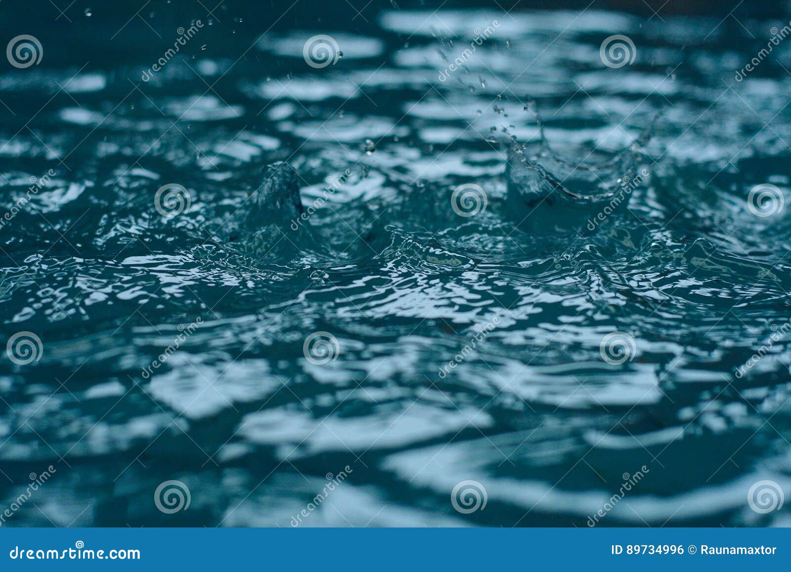 Motion Blur, Water Droplet into the Pool Stock Photo - Image of droplet ...