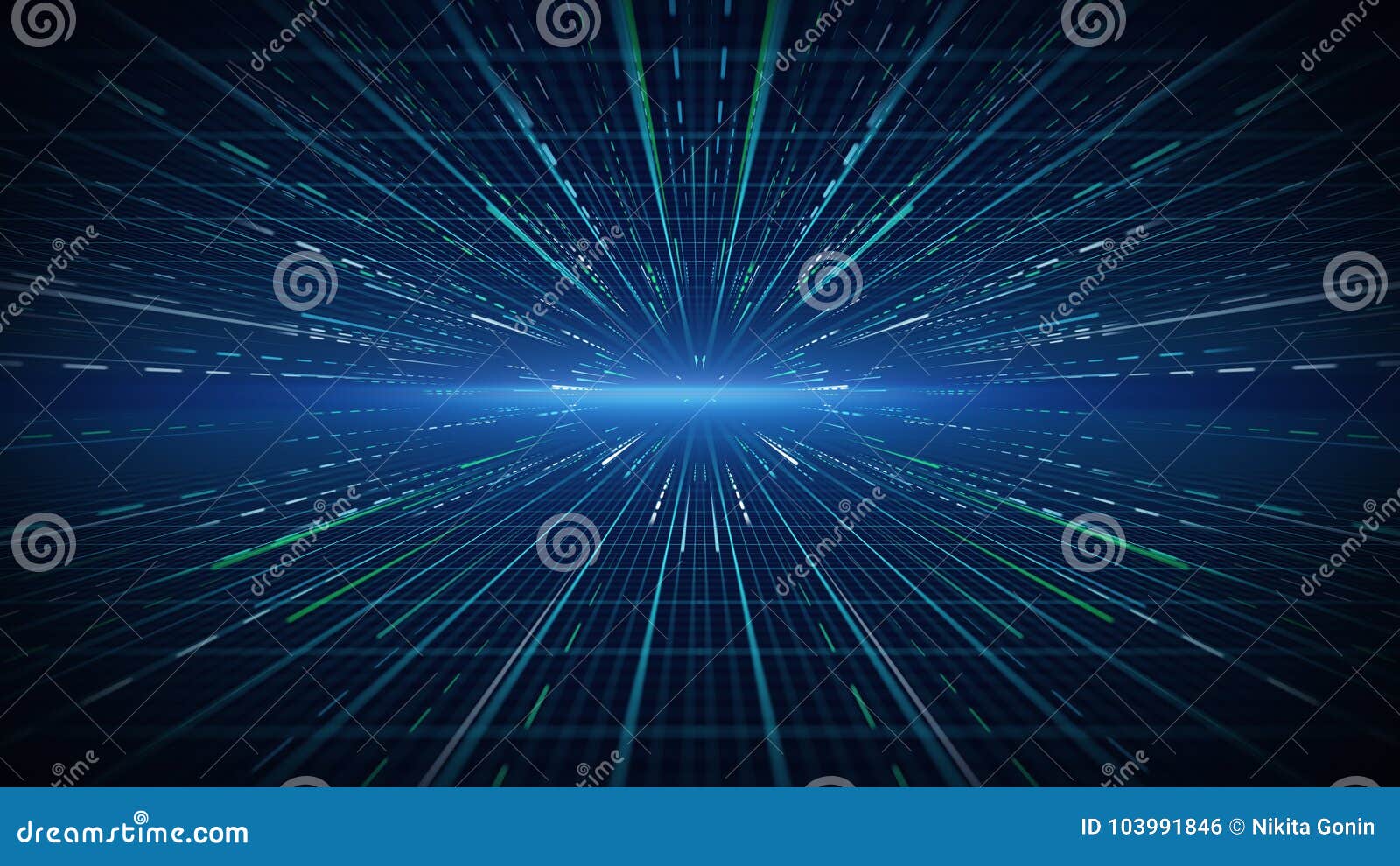 Motion Blurred Light Rays Abstract Background Stock Illustration ...