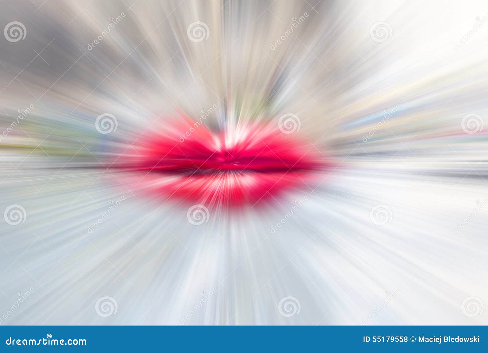 Motion Blurred Lips, Abstract Background Stock Photo - Image of speed ...