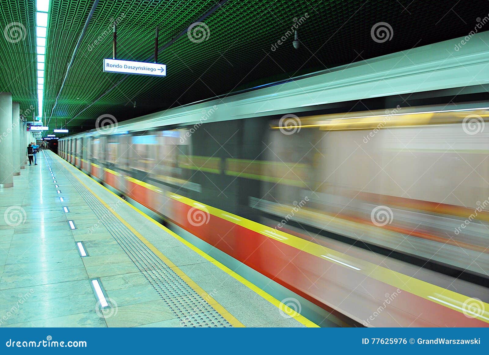 Motion Blurred Subway Train Stock Photo - Image of door, blurred: 77625976
