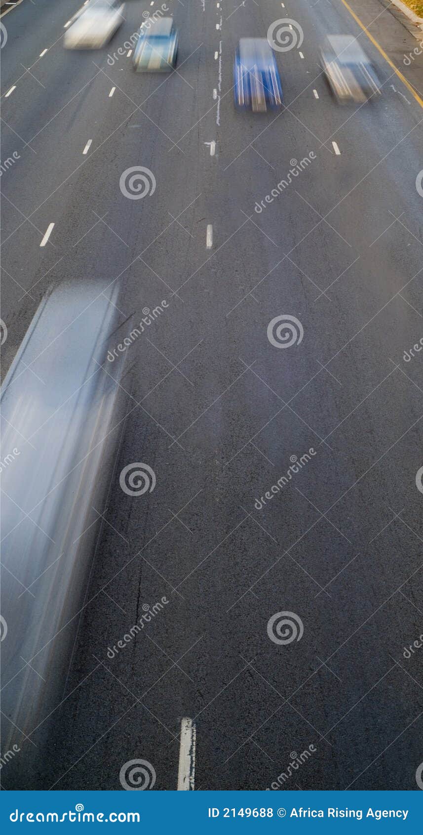 Motion blurred traffic stock photo. Image of speed, highway - 2149688