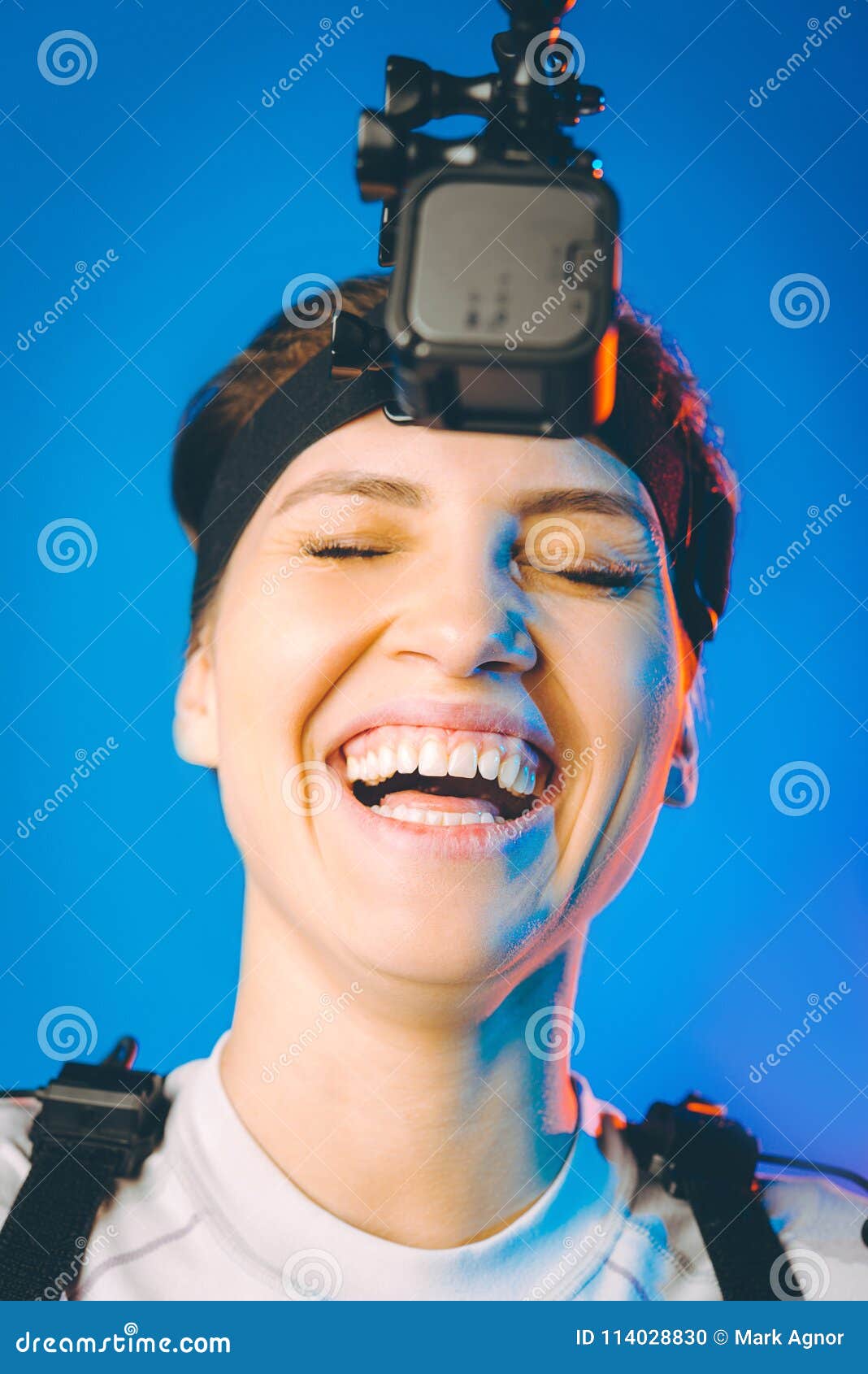 Motion Caption Virtual Reality Stock Photo - Image of movie, capture ...