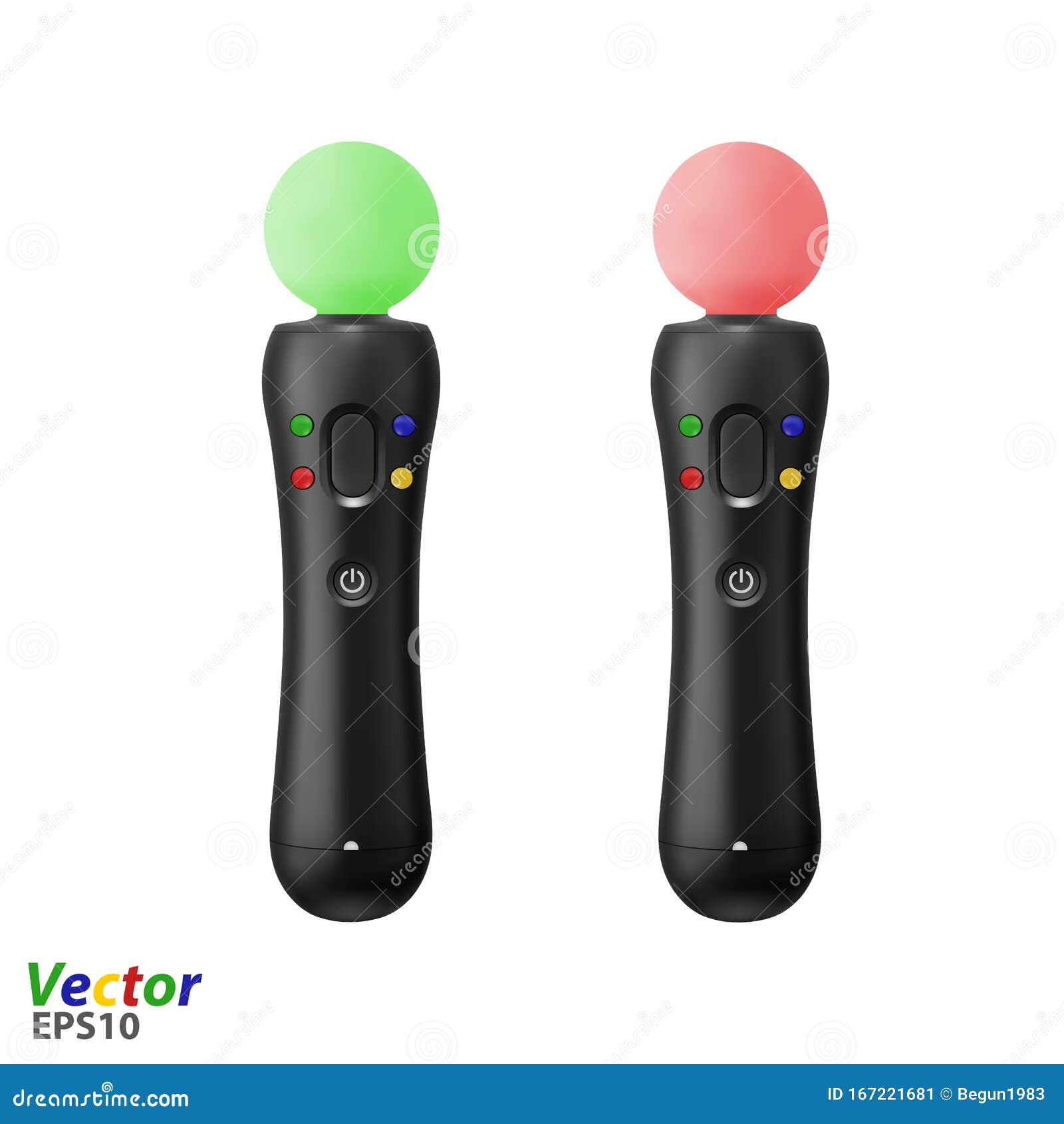 The Motion Controller of the Virtual Reality in the Vector.Gamepad for ...