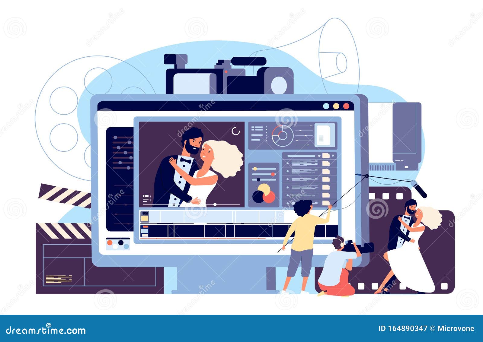 Video Shoot And Shooting Equipment Vector Icons Pack Every Single Icon ...