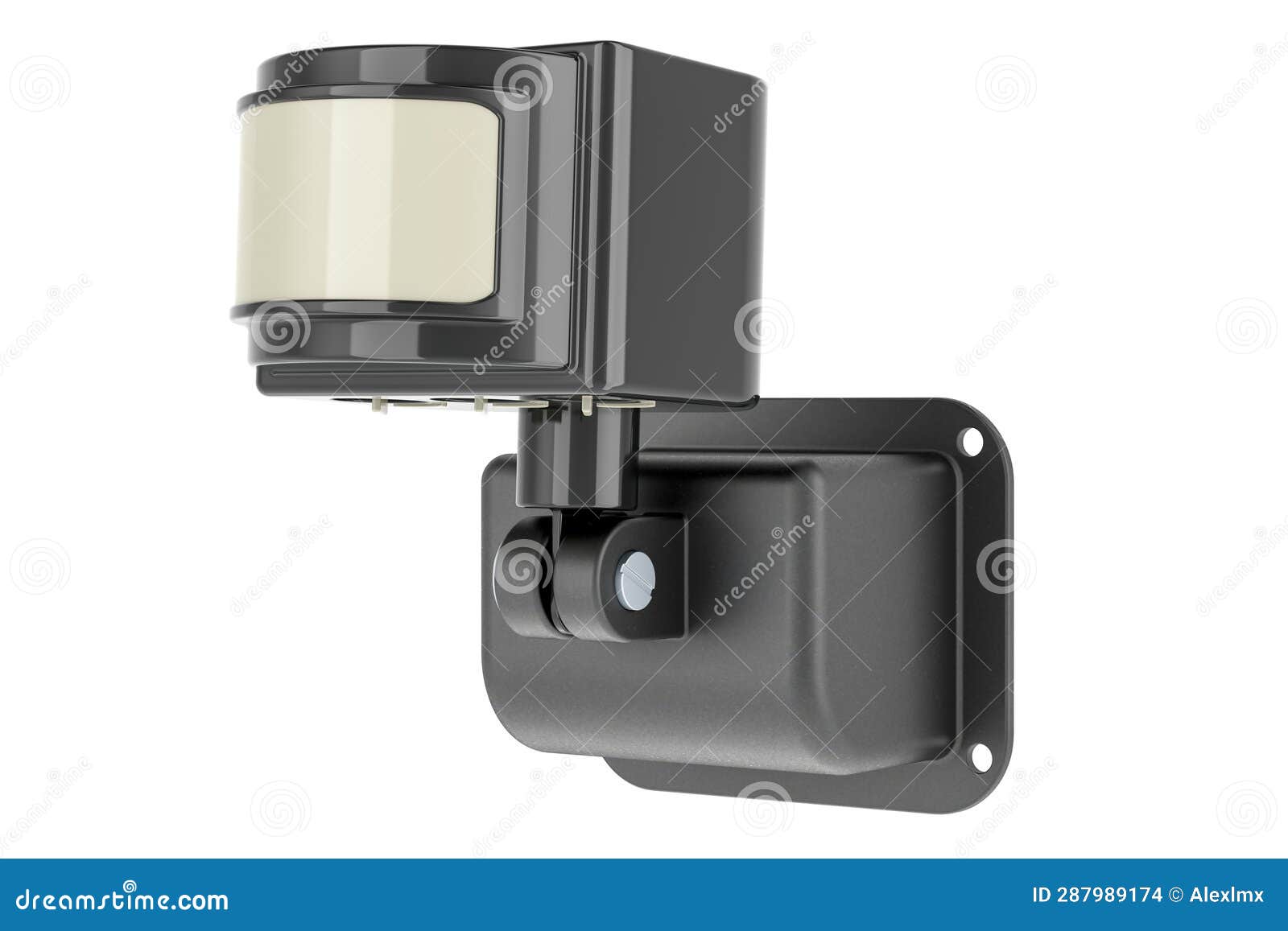 Motion Detector, 3D Rendering Stock Illustration - Illustration of ...