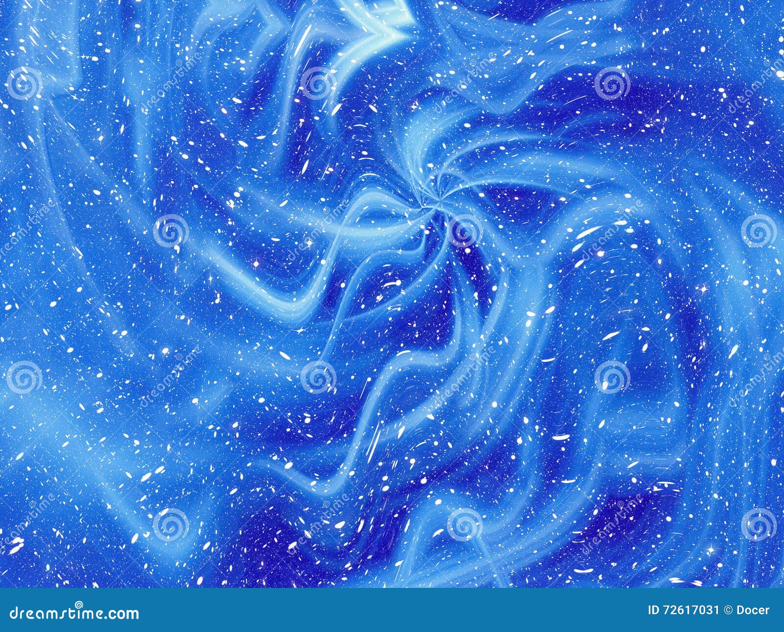 Motion Effect of Blue Flash in Cosmos Sky Background Stock Image ...