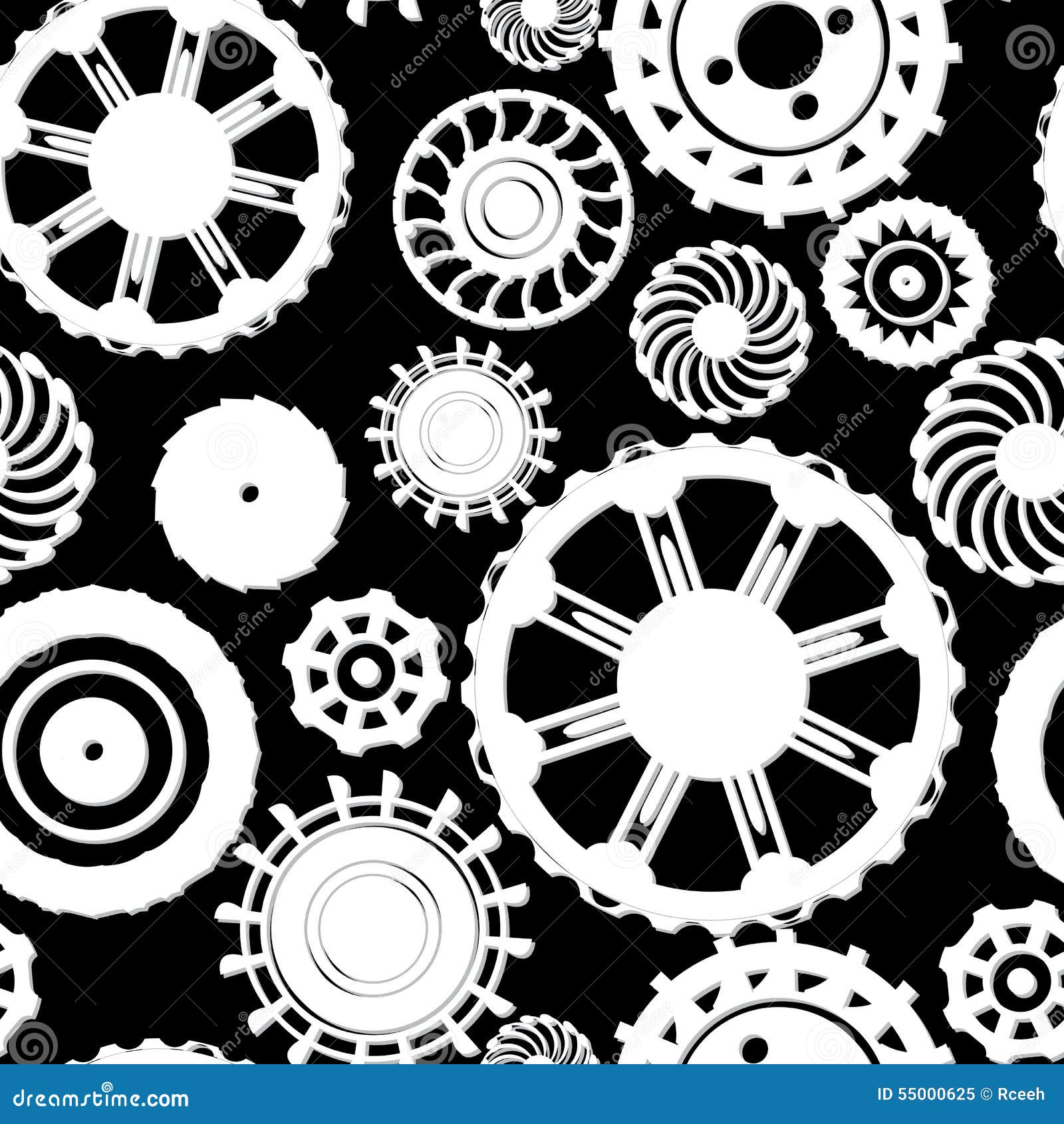 Motion gear pattern stock illustration. Illustration of concept - 55000625