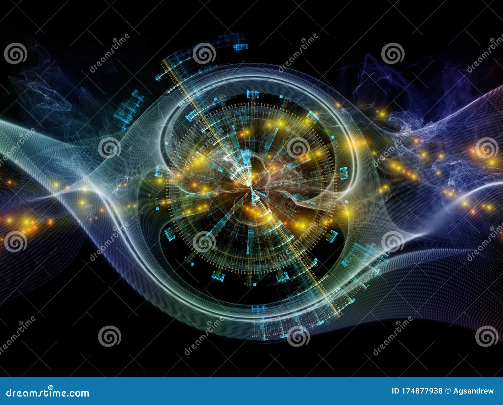 Motion Generator stock illustration. Illustration of vortex - 174877938