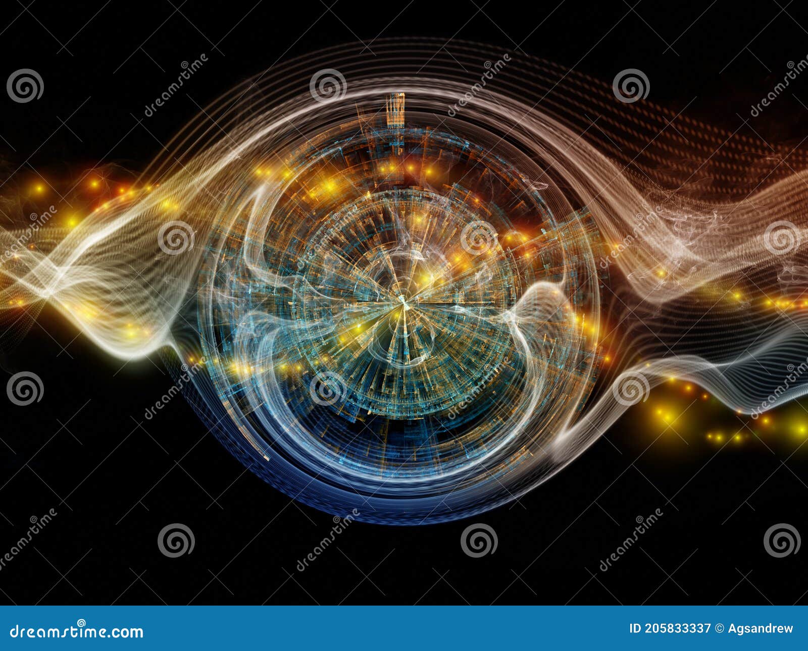 Motion Generator stock illustration. Illustration of radiate - 205833337