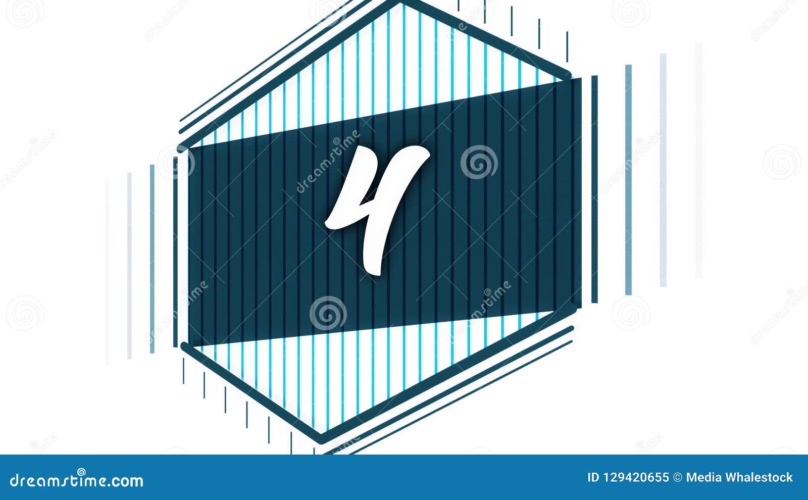 Motion Graphics Flat Morphing Animation for Opening Video. Animation of ...