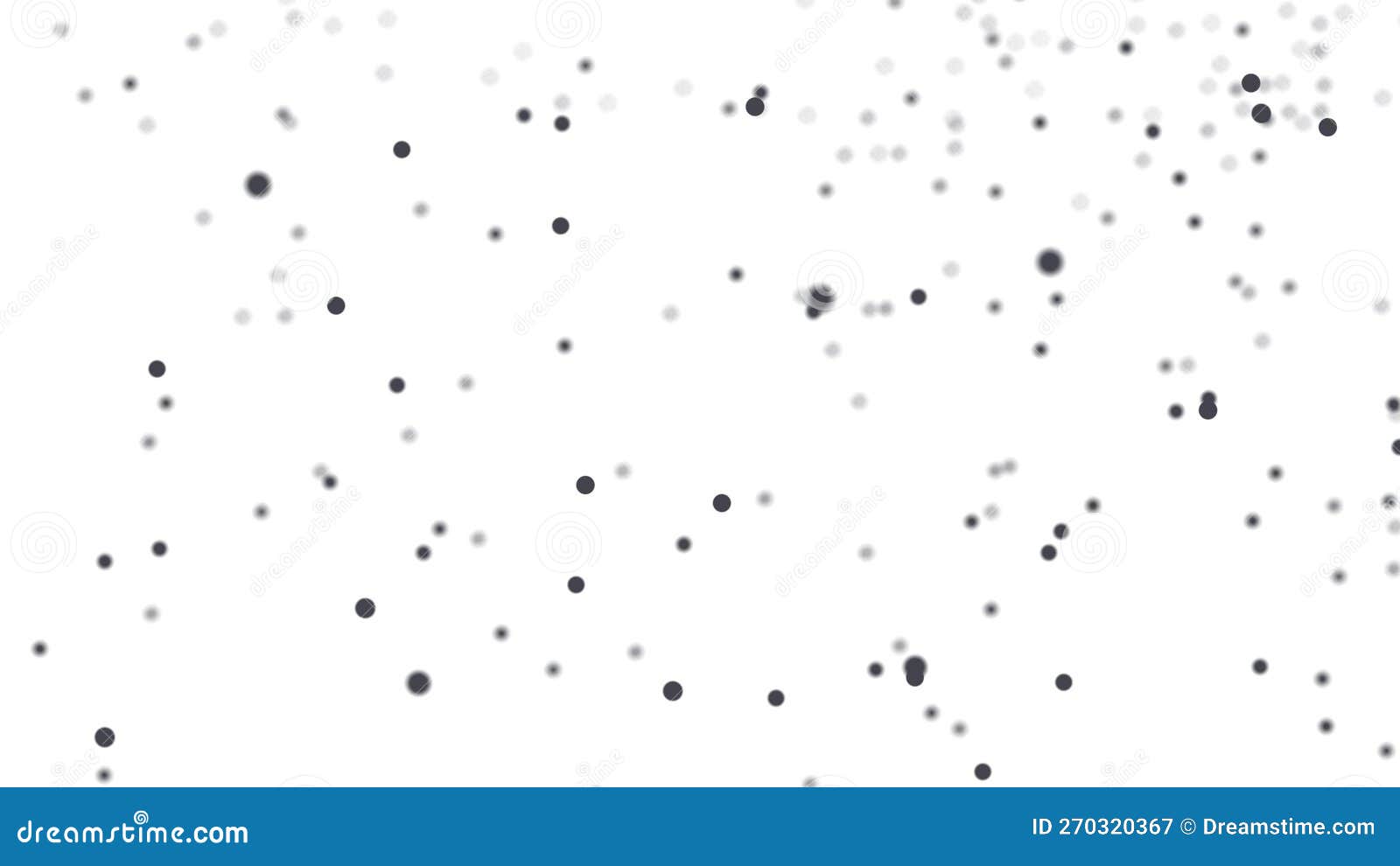 Motion Design Black Particles Move Smoothly Across the Screen. White ...