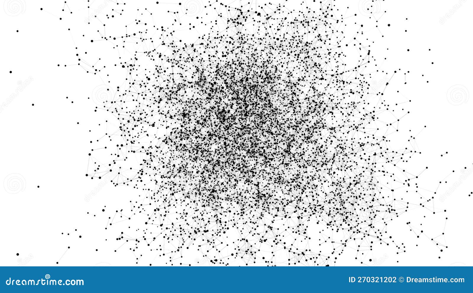 A Cluster of Dark 4k Objects. Dark Dust. Motion Design Motion Graphics ...