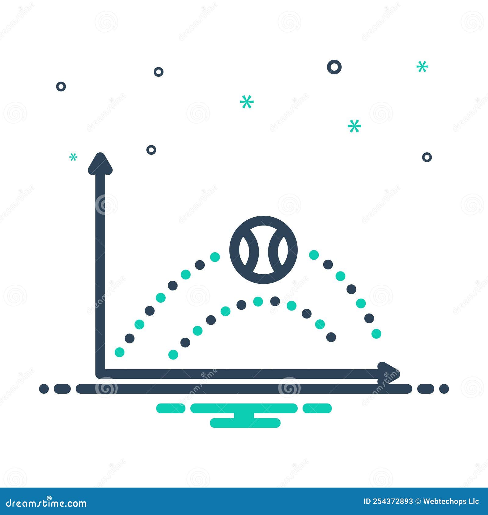 Mix Icon for Motion, Speed and Pace Stock Illustration - Illustration ...