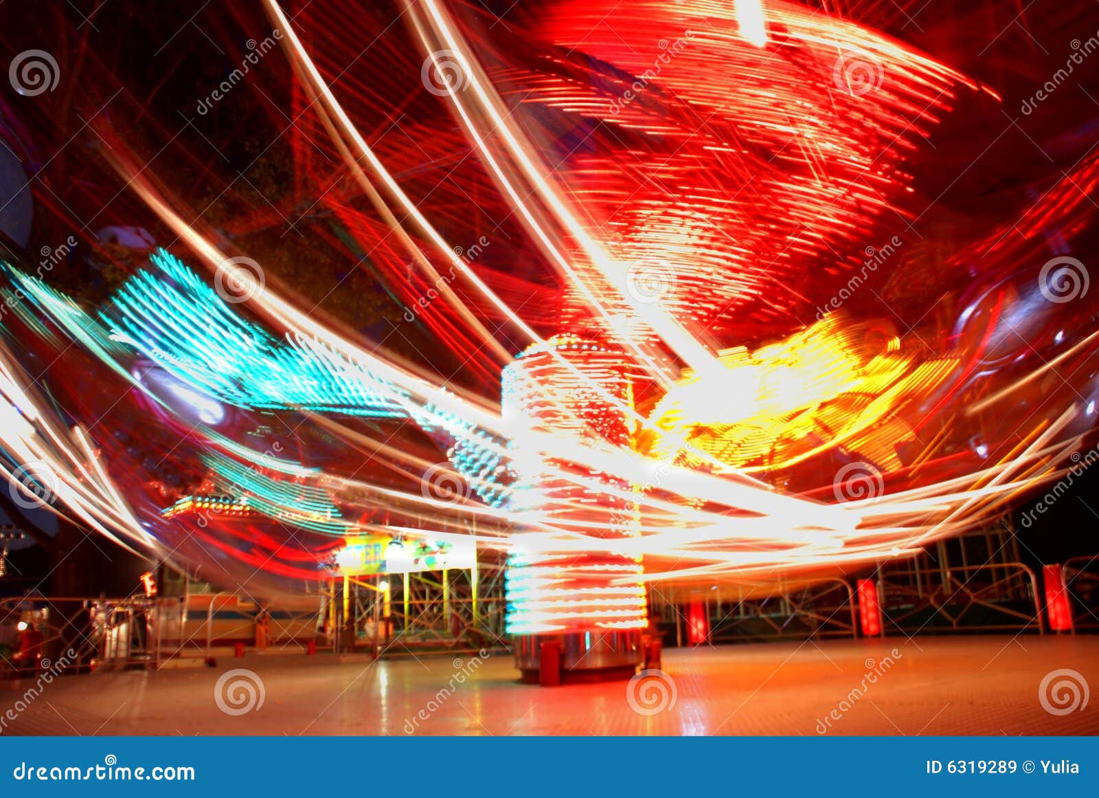 Motion of lights stock image. Image of giddiness, electric - 6319289