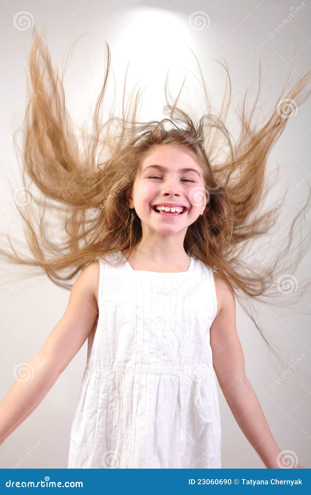 Motion long hair stock photo. Image of human, hair, jump - 23060690