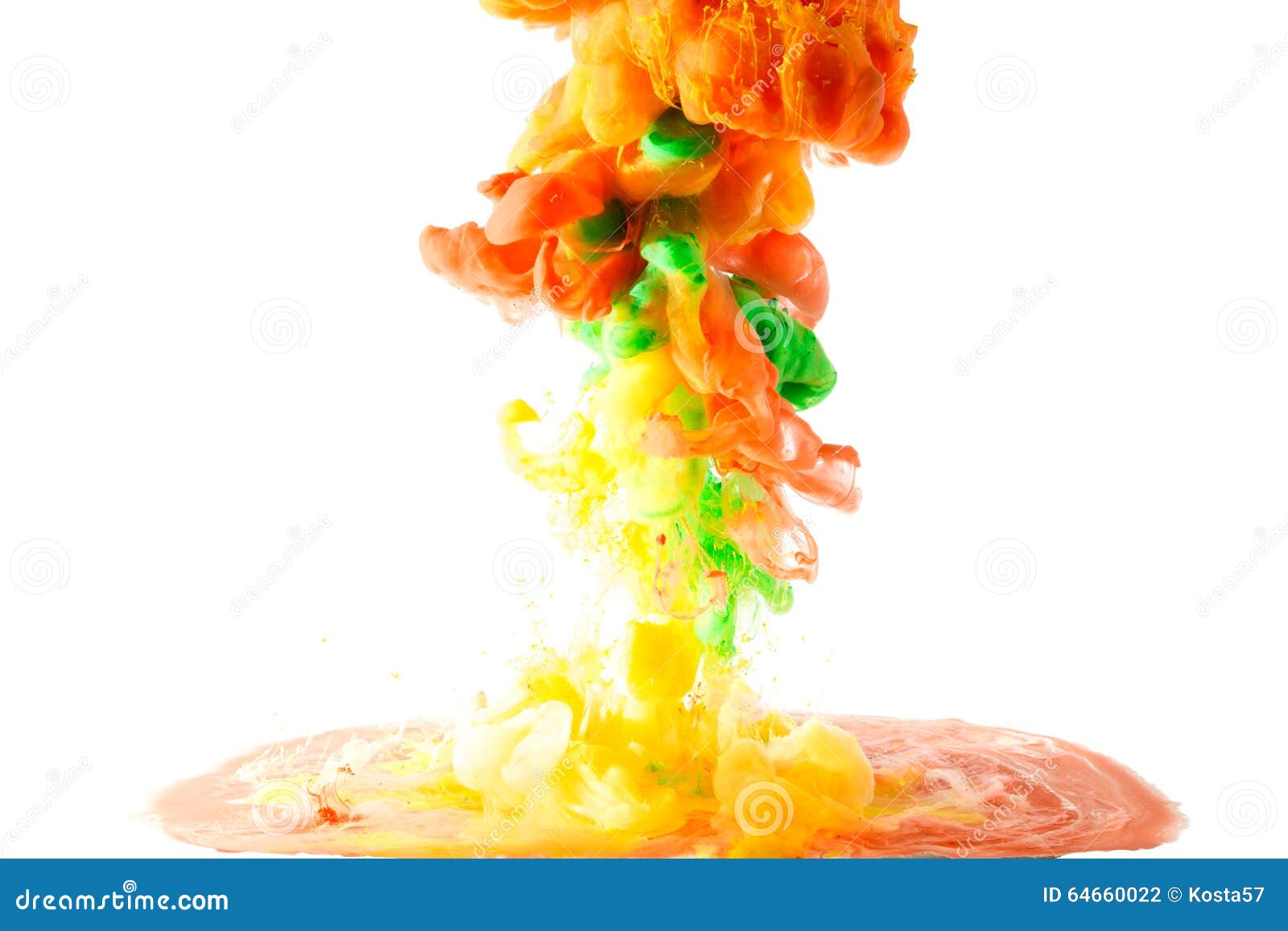 Motion multicolor liquid stock photo. Image of abstract - 64660022